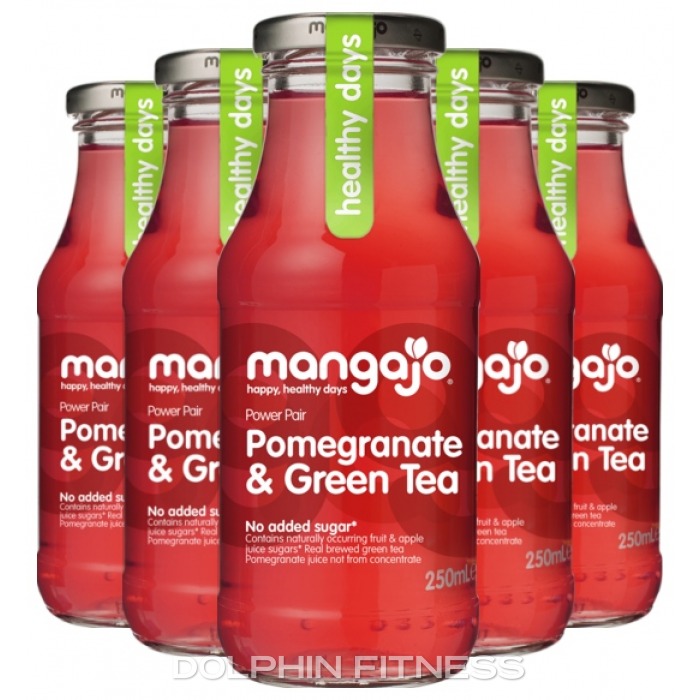 Mangajo Iced Tea Drink (12 x 250 ml) Pomegranate & Green Tea