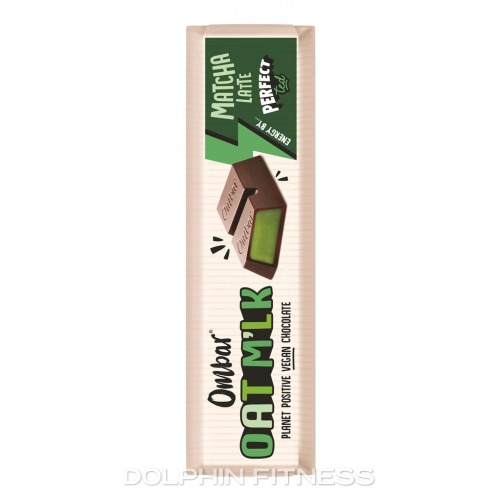 Ombar Perfect Ted Oat M'lk Matcha Latte Filled Chocolate Bar 1 x 42g