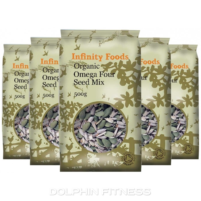 Infinity Foods Omega Four Seed Mix 6 x 500g