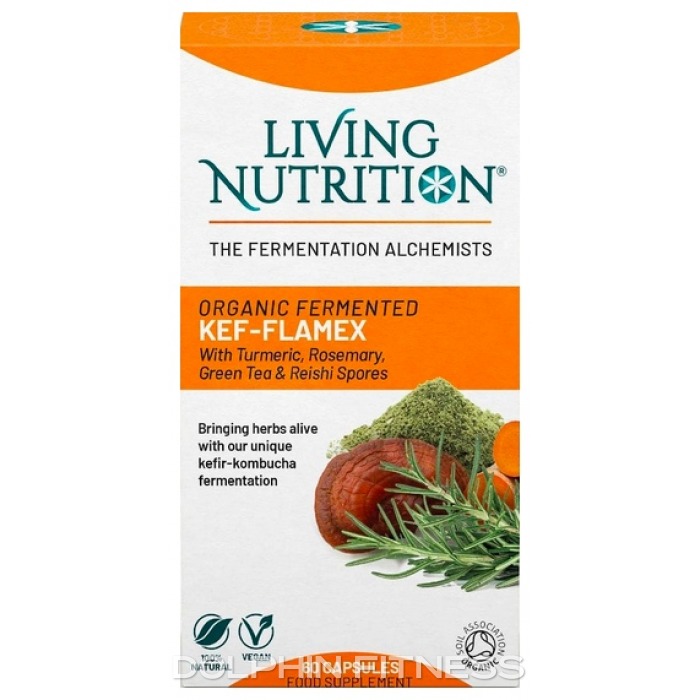 Living Nutrition Kef-Flamex 60 Capsules