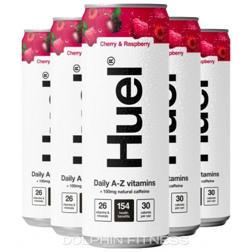 Huel Daily A-Z Vitamin Drink 12 Cans Blue Raspberry