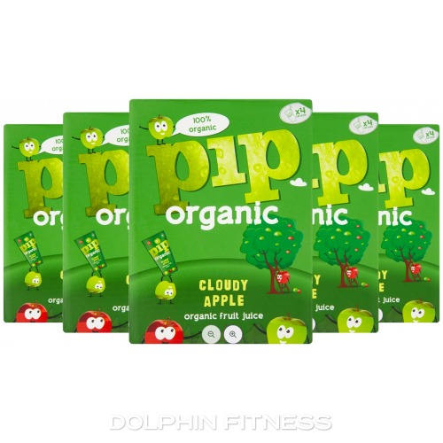 Pip Organic Cloudy Apple Juice 6 x 4 x 180 ml