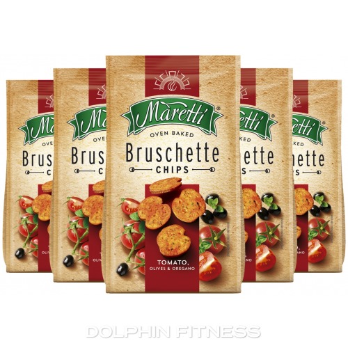 Maretti Tomato, Olives & Oregano Bruschette Chips 14 x 150g