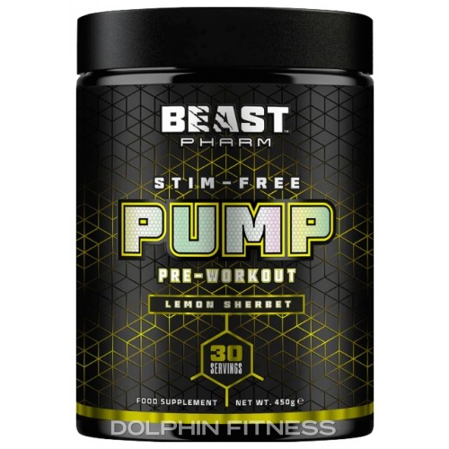 Beast Pharm Pump Stim Free Pre Workout 30 Servings