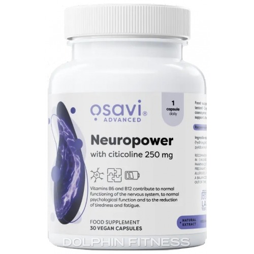 Osavi Neuropower with Citicoline 30 Vegan Capsules