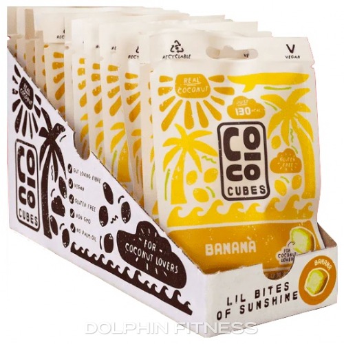 Coco Cubes Banana 12 x 30g