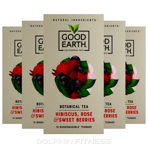 Good Earth Hibiscus Rose & Sweet Berries Tea 5 x 15 Teabags