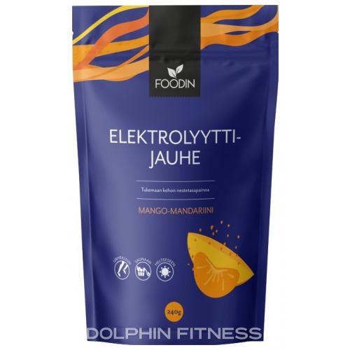 Foodin Electrolyte Powder Mango-Mandarin 240g
