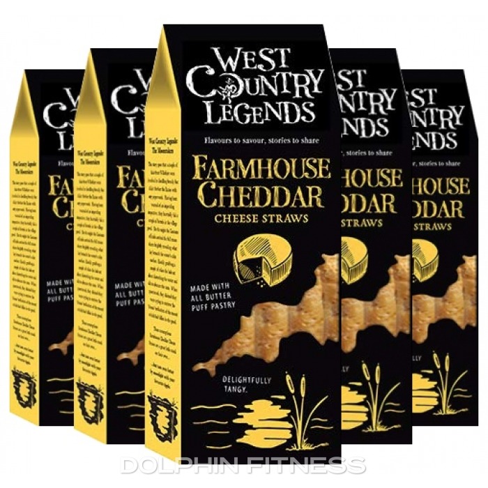 West Country Legends Farmhouse Cheddar Cheese Straws 6 x 100g