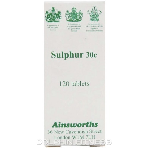 Ainsworths Sulphur 30C 120 Tablets