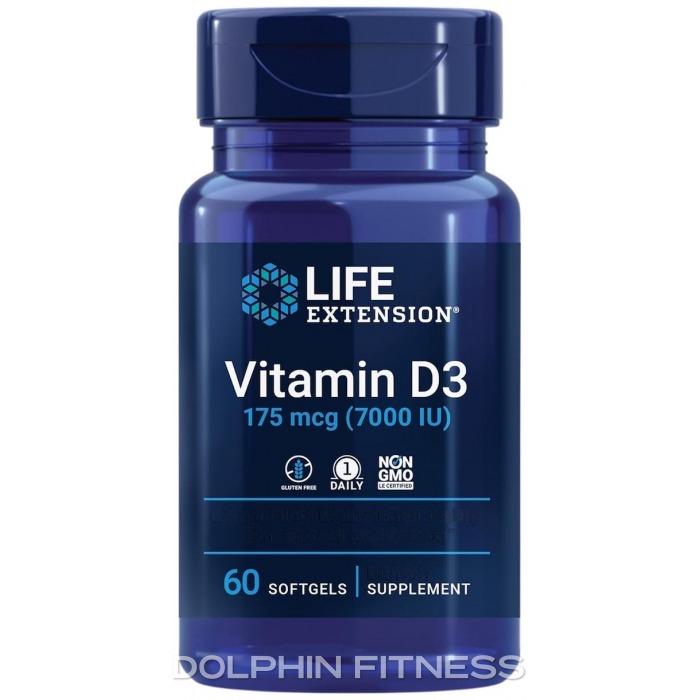 Life Extension Vitamin D3 7000 IU 60 Softgels