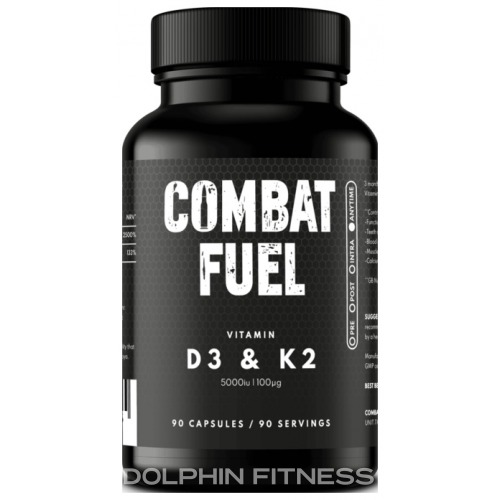 Combat Fuel Vitamin D3 & K2 90 Tablets