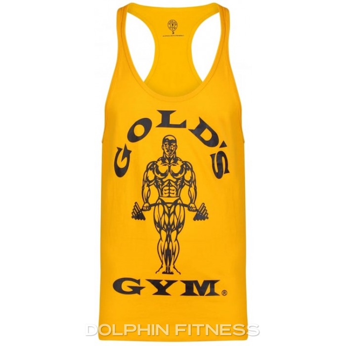 Gold's Gym Stringer Joe Premium Gold