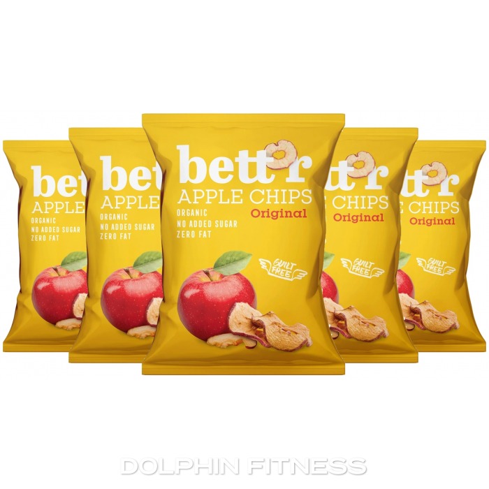 Bettr Organic Apple Chips 10 x 50g
