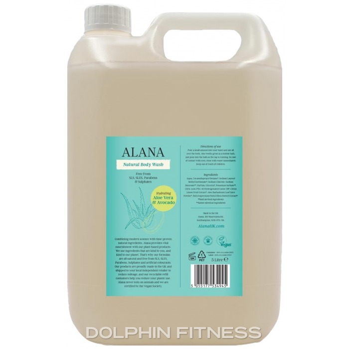Alana Aloe & Avocado Natural Body Wash 5L