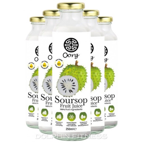 Oorg Soursop Fruit Juice 6 x 250 ml