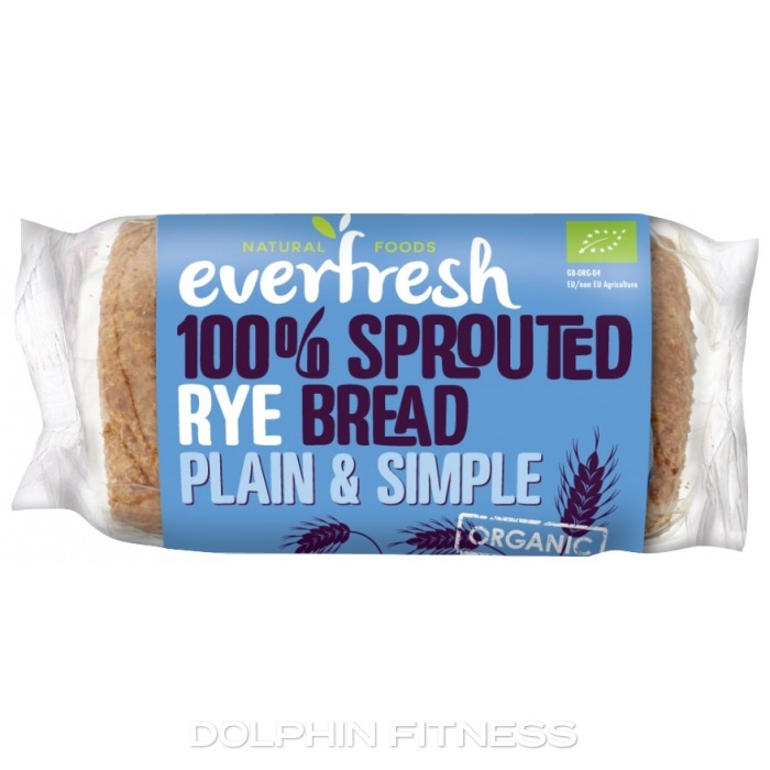 Everfresh Natural Foods 100% Sprouted Rye Bread 400g