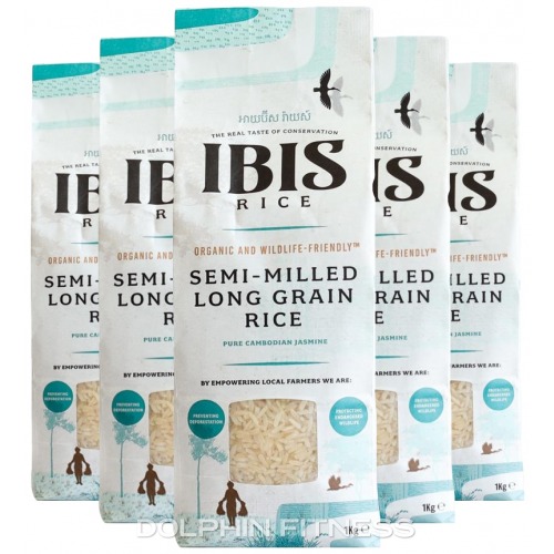 Ibis Rice Semi-milled Long Grain Rice 6 x 1 kg