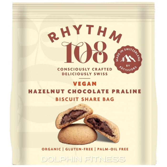Rhythm 108 Hazelnut Chocolate Praline Biscuit 1 x 135g