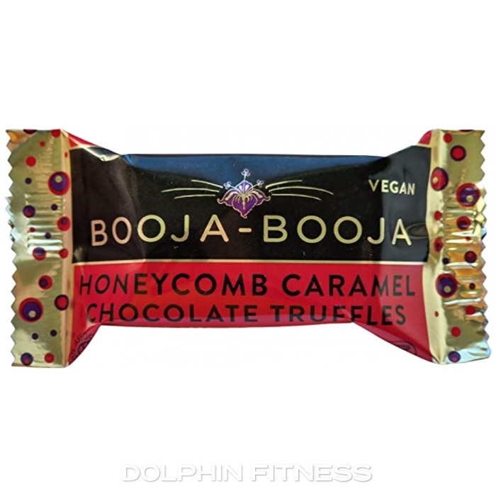 Booja-Booja Vegan Honeycomb Caramel Chocolate Truffles 1 x 2 Pack