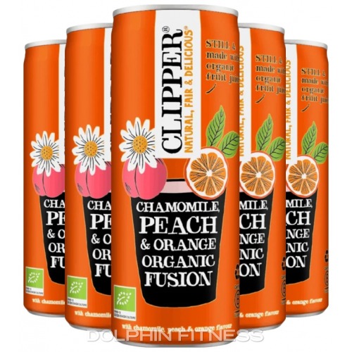 Clipper Chamomile Orange Peach 12 x 250 ml