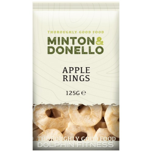 Minton & Donello Apple Rings 1 x 125g