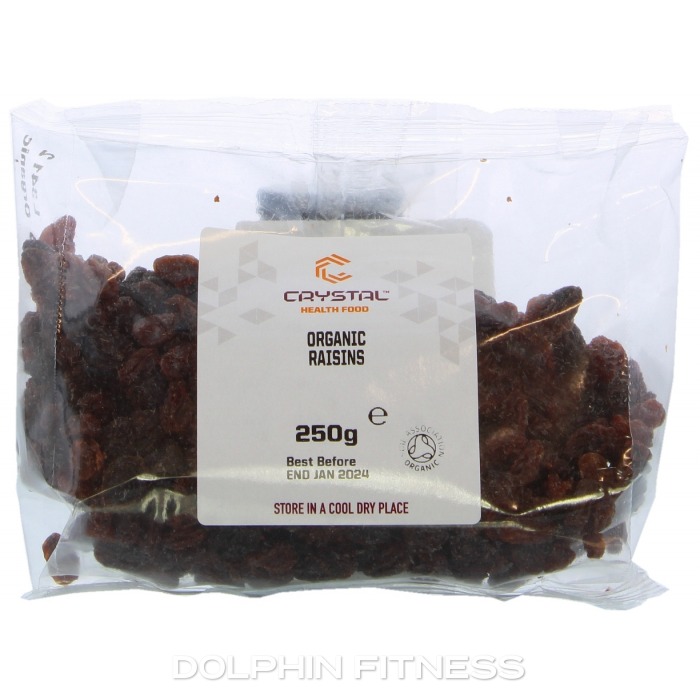 Crystal Organic Raisins 1 x 250g