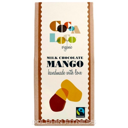 Cocoa Loco Milk Chocolate Mango Bar 1 x 100g