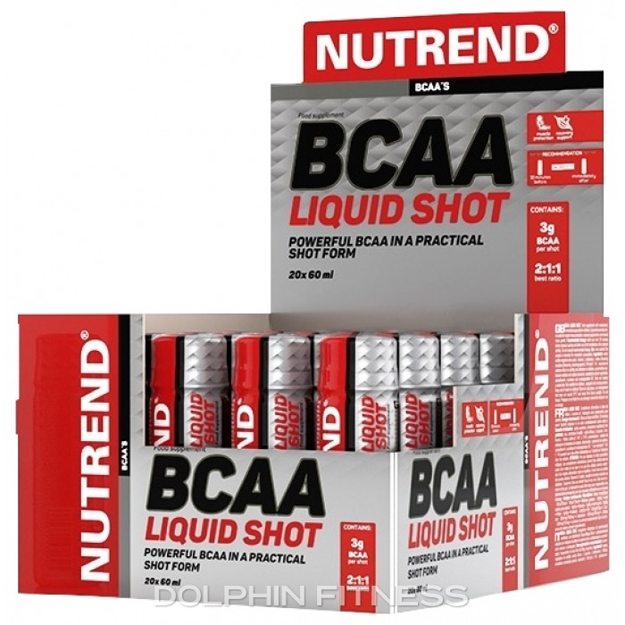 Nutrend BCAA Liquid Shot 20 x 60 ml