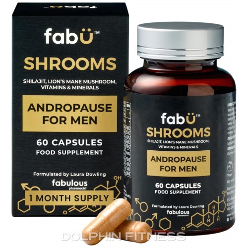 fabU Shrooms Andropause for Men 60 Capsules