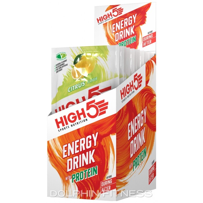 High5 Energy Drink with Protein 12 x 47g