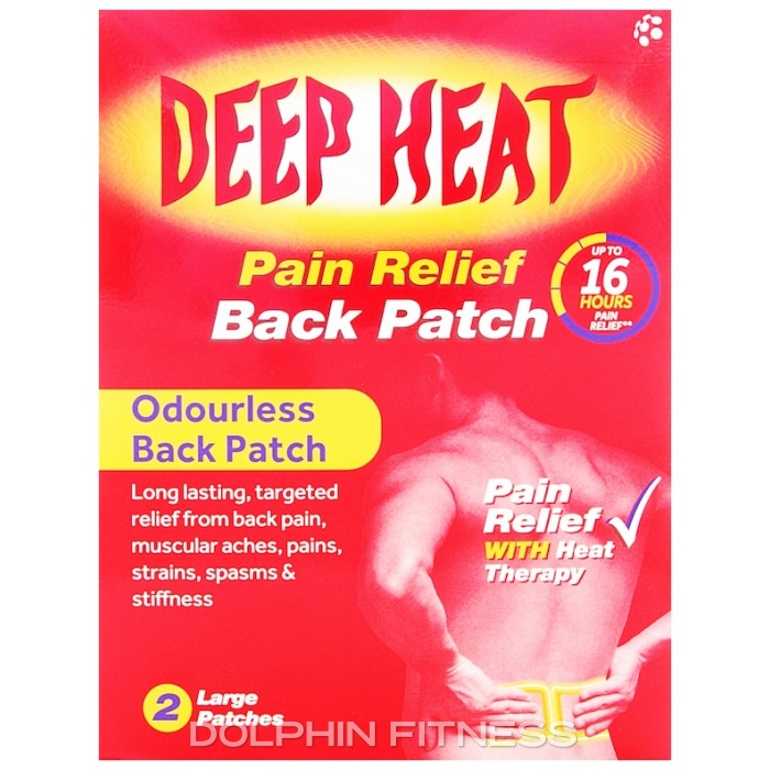 Deep Heat Patch for Back Pain 2 Patches
