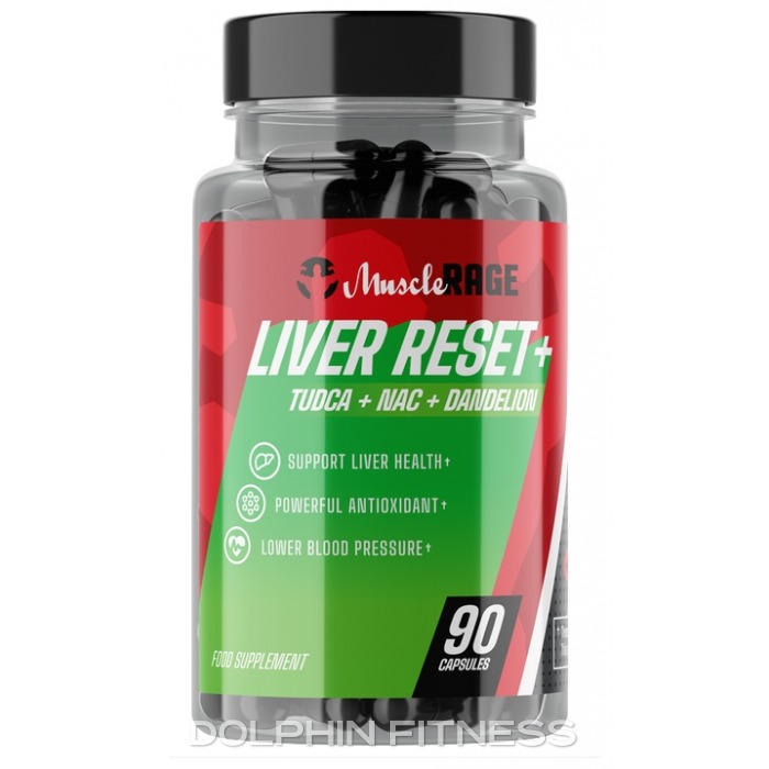 Muscle Rage Liver Reset+ 90 Capsules