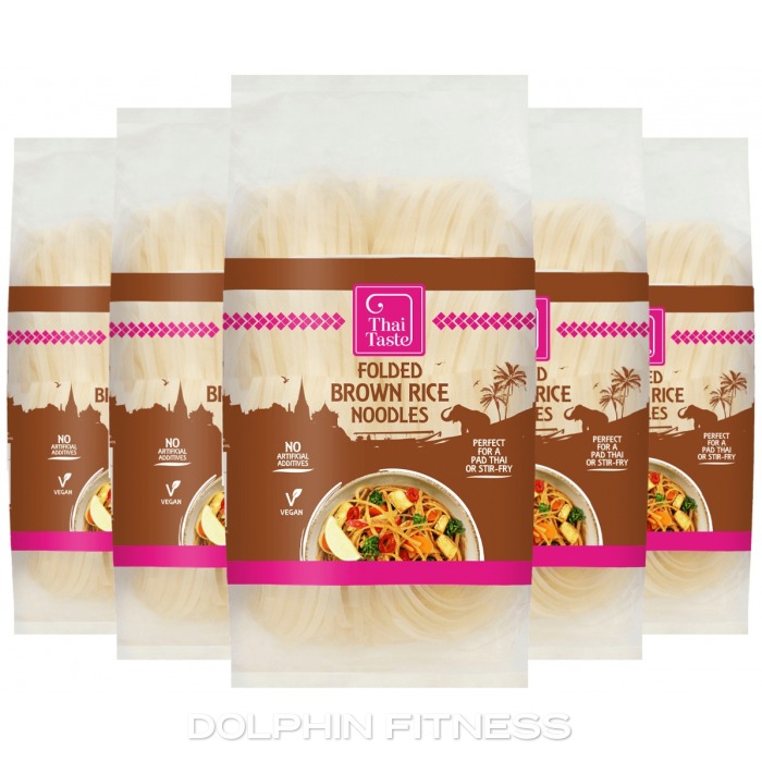 Thai Taste Folded Brown Rice Noodles 6 x 200g
