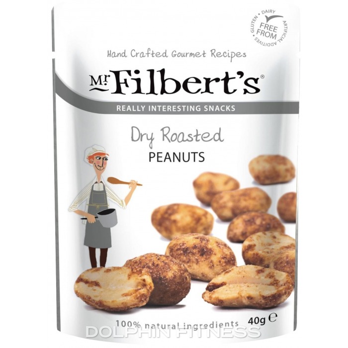 Mr. Filberts Dry Roasted Peanuts 1 x 40g