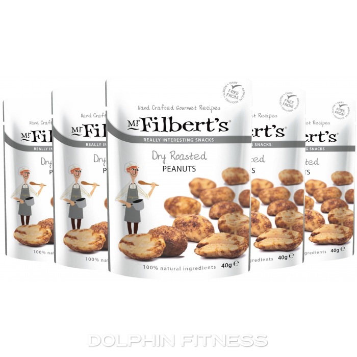 Mr. Filberts Dry Roasted Peanuts 20 x 40g