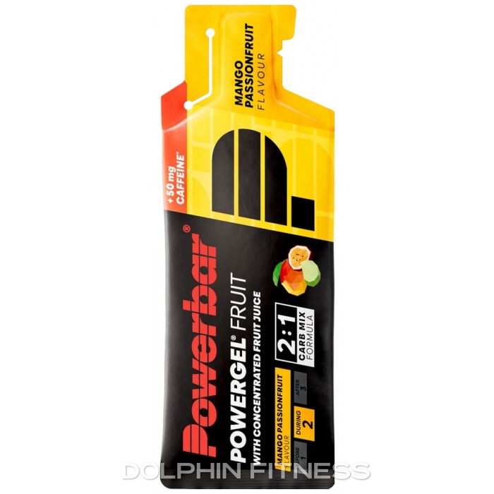 PowerBar Power Gel Caffeinated 1 Gel Mango Passion-Fruit