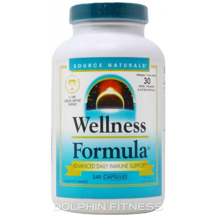 Source Naturals Wellness Formula Advanced Daily Immune Support 240 Capsules