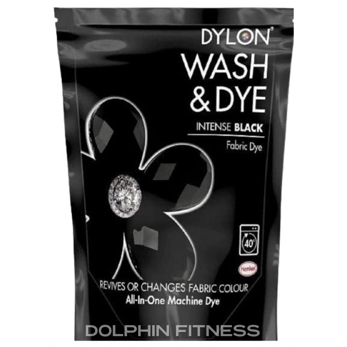 Dylon Wash and Dye Fabric Dye Intense Black 350g