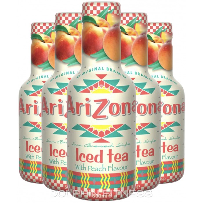 AriZona Iced Tea with Peach 6 x 500 ml
