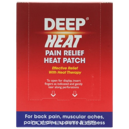 Deep Heat Pain Relief Heat Patch 12 Patches