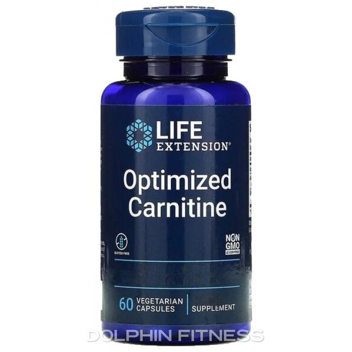 Life Extension Optimized Carnitine 60 Vegetarian Capsules
