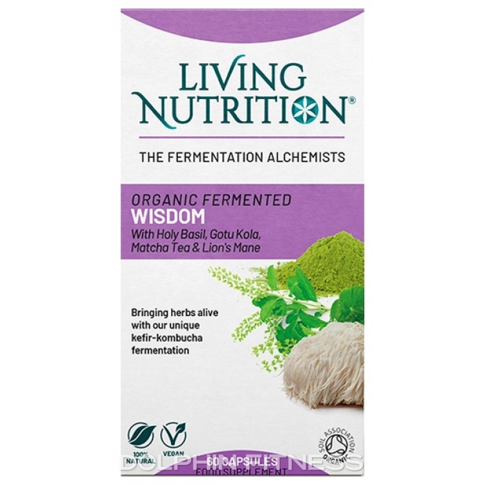 Living Nutrition Organic Fermented Wisdom 60 Capsules