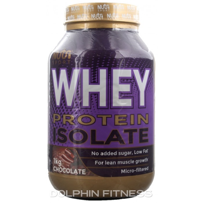 NutriSport Whey Protein Isolate 1000g Chocolate