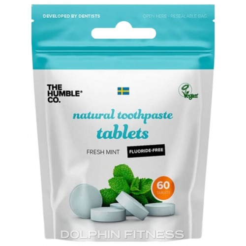 The Humble Co. Toothpaste Tablets Mint Fluoride Free 1 x 60 Tablets