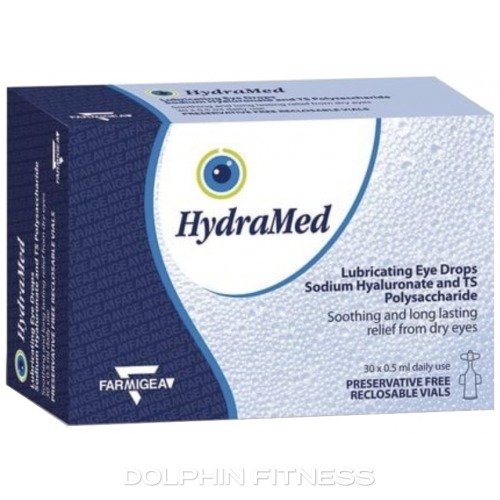 Hydramed Lubricating Eye Drops 30 x 0.5 ml