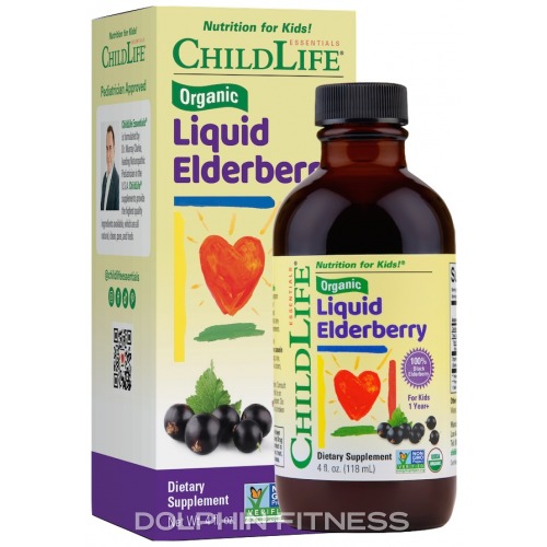 ChildLife Essentials Organic Liquid Elderberry 118 ml