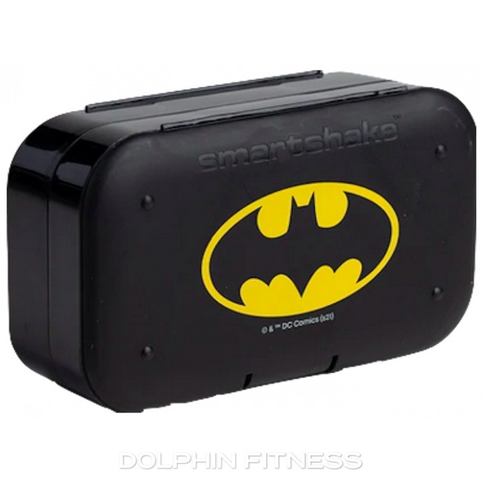 SmartShake Pill Box Organizer 2 Pack DC Batman