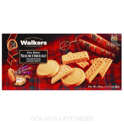 Walkers Pure Butter Shortbread Assortment 1 x 500g