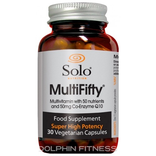 Solo Nutrition MultiFifty 30 Vegetable Capsules